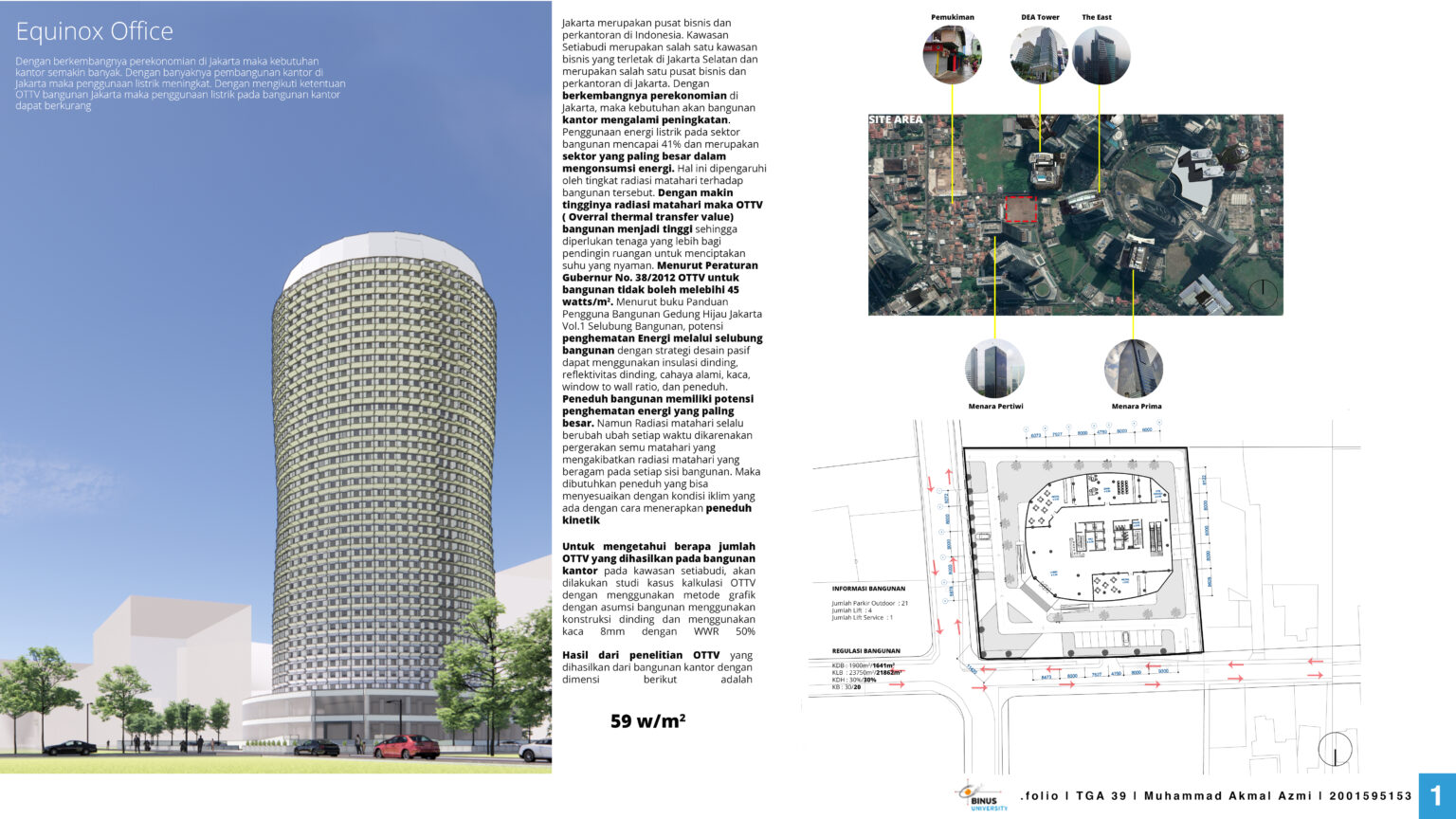 Equinox Office – Muhammad Akmal Azmi – Architecture BINUS University