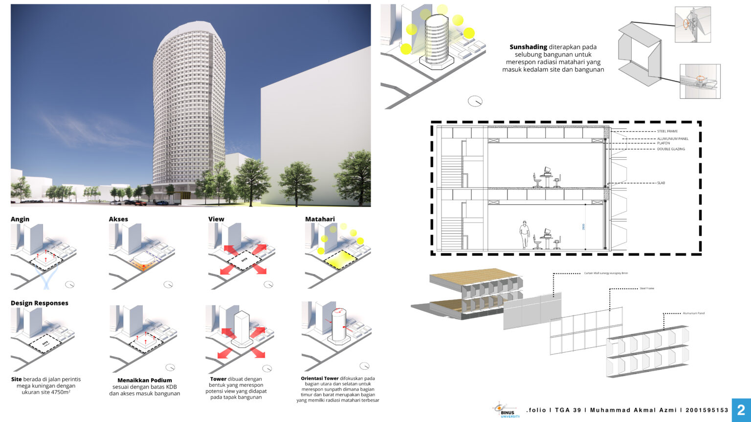 Equinox Office – Muhammad Akmal Azmi – Architecture BINUS University
