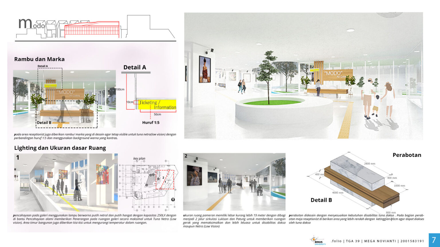Art Gallery – Mega Novianti – Architecture BINUS University