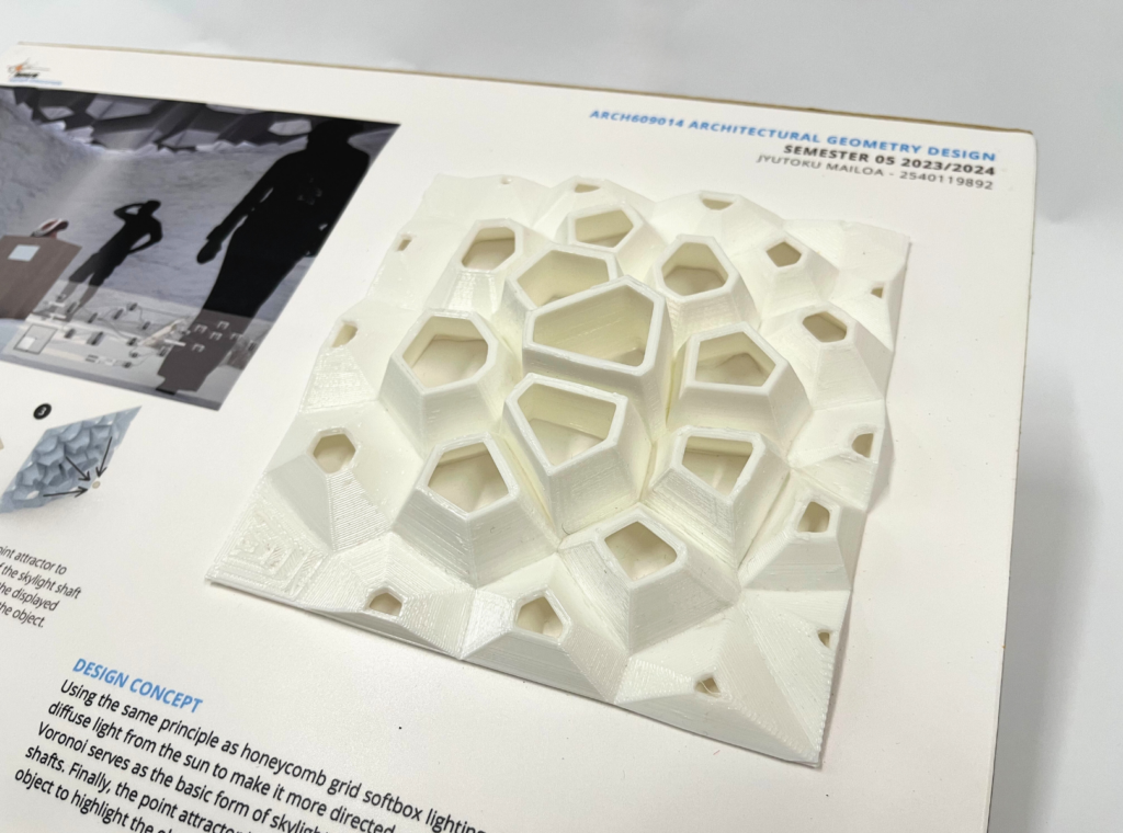 Jyutoku Mailoa – Attractor Point Skylight – Architecture BINUS University