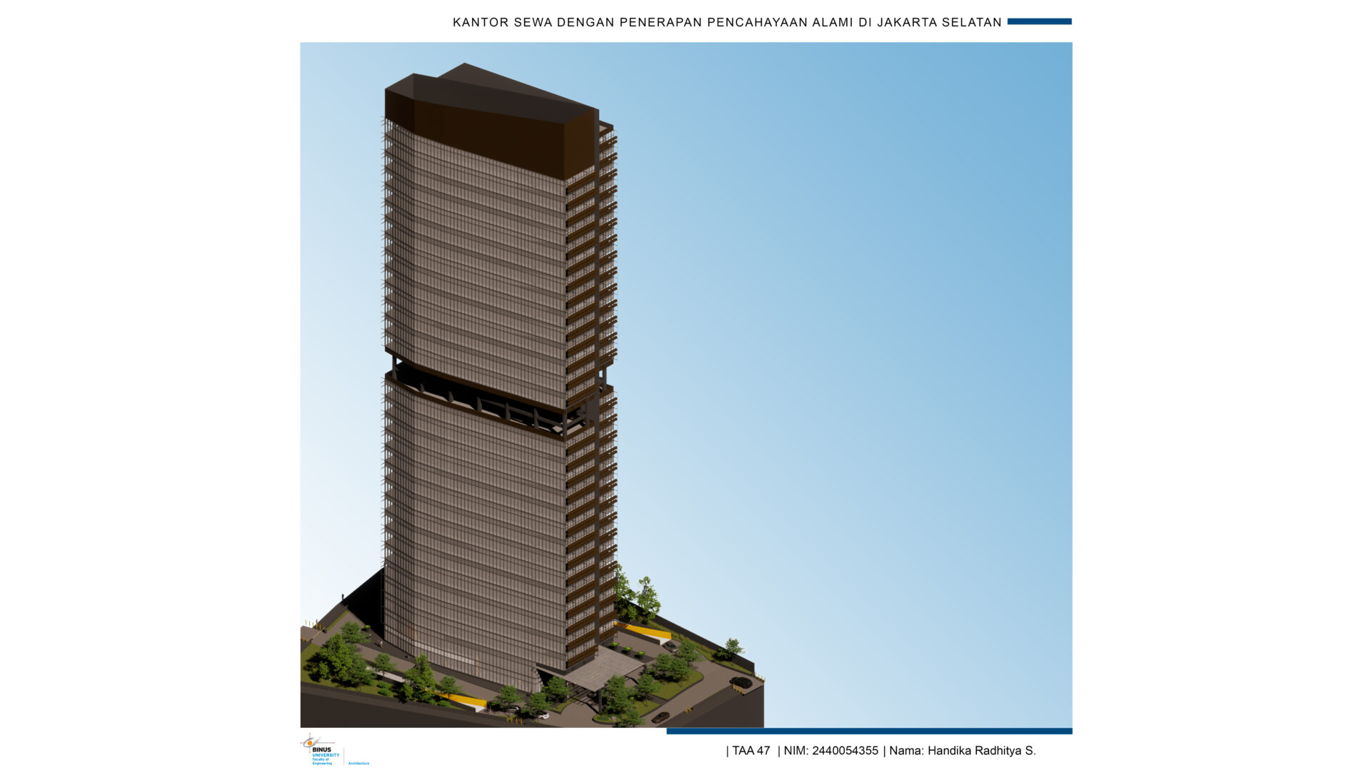 Kantor Sewa dengan Penerapan Pencahayaan Alami di Jakarta Selatan ...