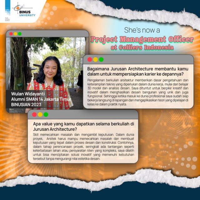 Wulan Widayanti – Architecture BINUS University